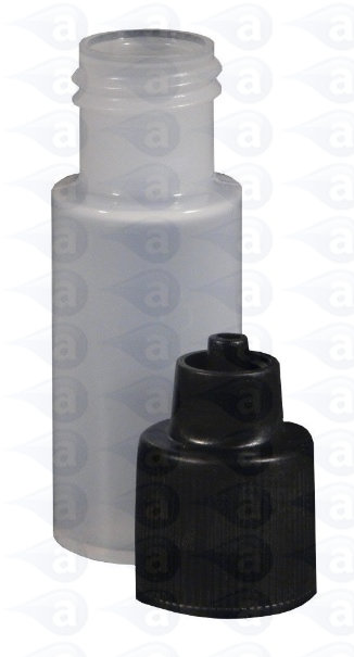 1/4oz AD25BC Dispensing Bottles Luer Lock Needle Caps